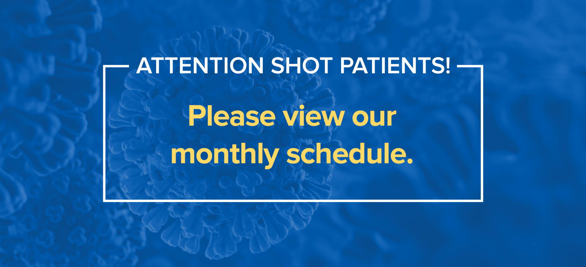 shot-patients-schedule - Francisco J. Cano, M.D.